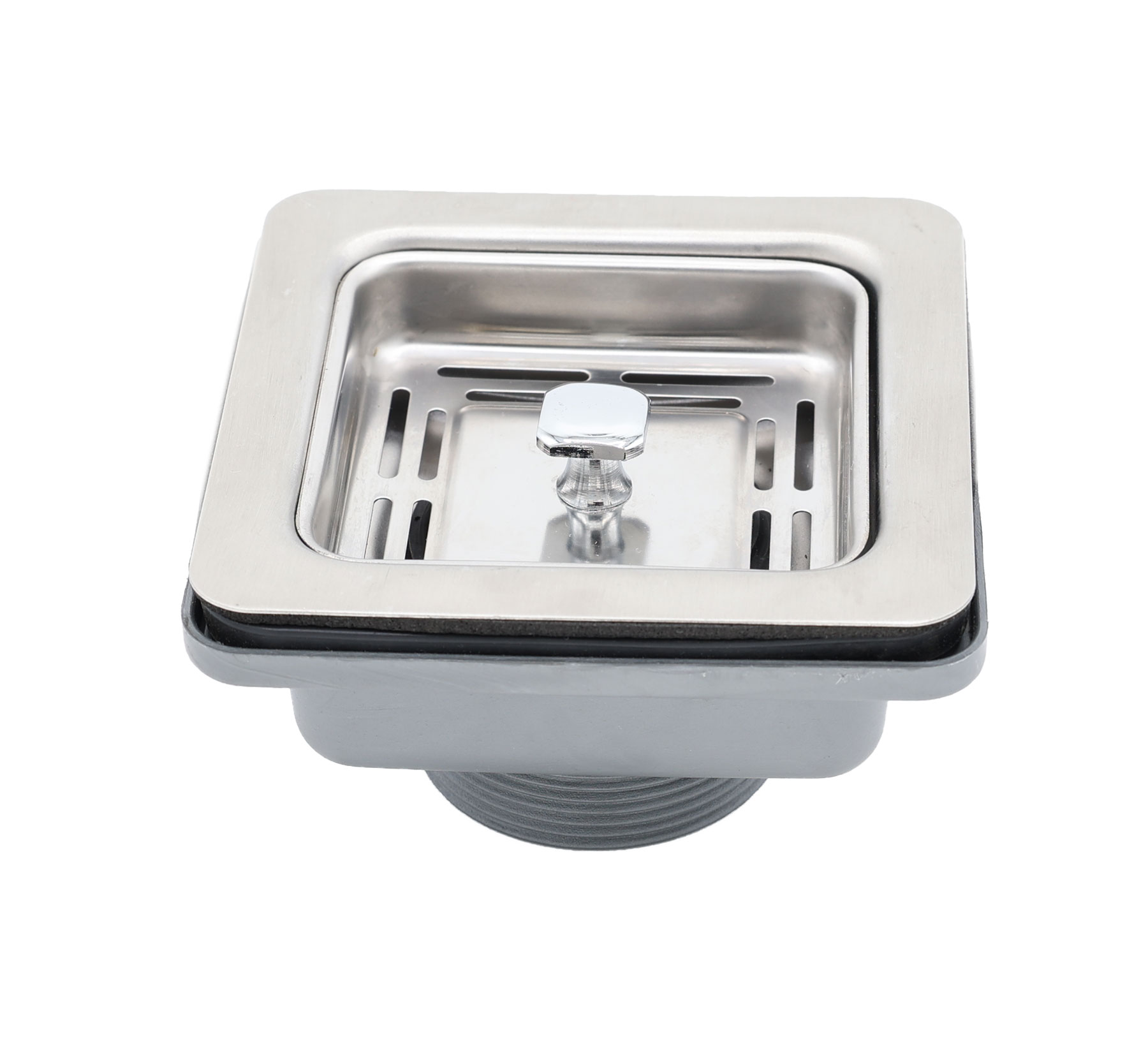 a9 Square Waste with Basket Waste | Pacific Bathroom