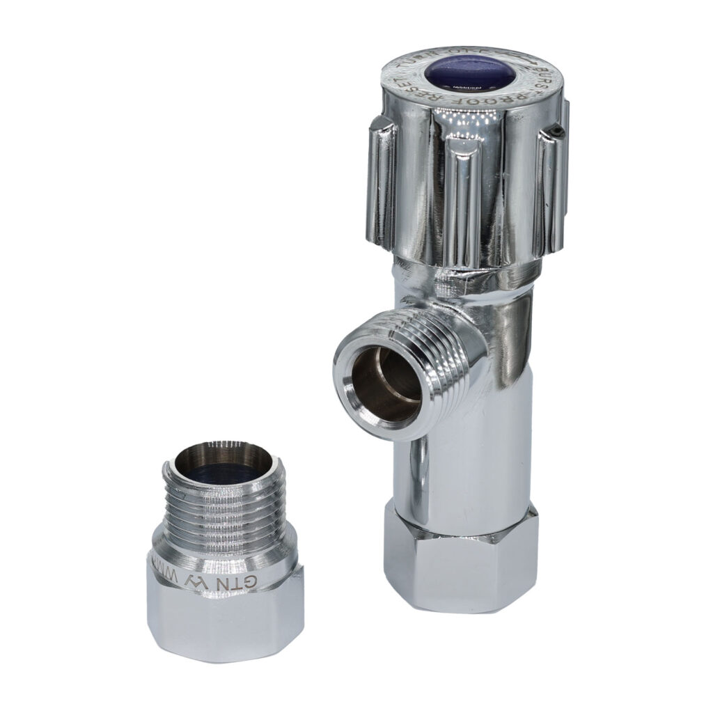 BurstProof Loose Nut Isolation Valve for Toilet 15mm | Pacific Bathroom