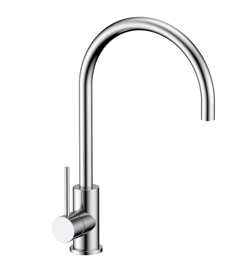 Messina Gooseneck Kitchen Mixer | Pacific Bathroom
